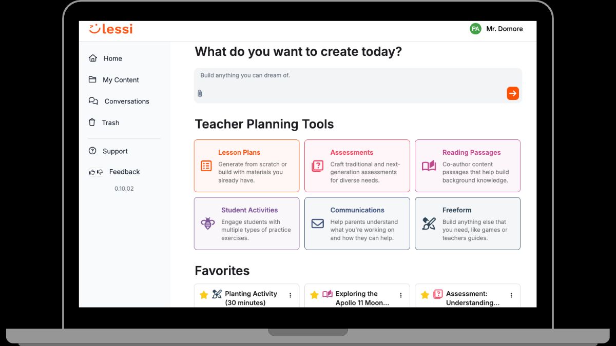 Welcome - AI Lesson Plan Tools for K-12 Teachers